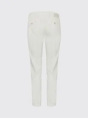 RE-HASH Tailored Chinos With Button Detail - White