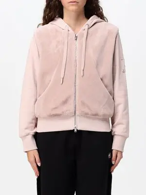 Moose Knuckles Cotton Velvet Hoodie - Grey