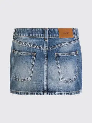 Amiri Denim Mini Skirt
