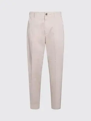 Eleventy Linen Blend Chino Trousers - Sand