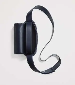 Bottega Veneta Leather Intrecciato Mini Flap Bag