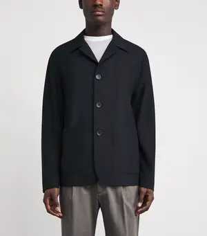 Herno Technical Overshirt - Navy