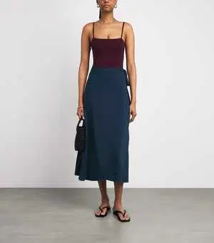 ERES Julietta Wrap Midi Skirt