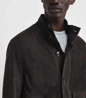 Brioni Suede 75 Bomber Jacket