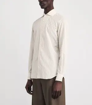 Corneliani Cotton Stripe Shirt