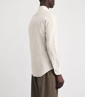 Corneliani Cotton Stripe Shirt