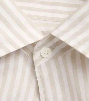 Corneliani Cotton Stripe Shirt