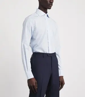 Corneliani Cotton Stripe Shirt