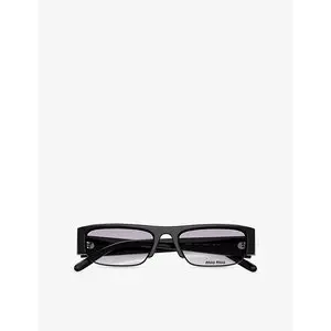 Miu Miu Rectangle-frame Acetate Optical Glasses