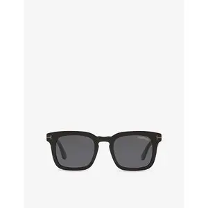 TOM FORD Ft0751-n Dax Square-frame Sunglasses - Black