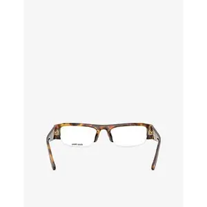 Miu Miu Rectangle-frame Acetate Optical Glasses