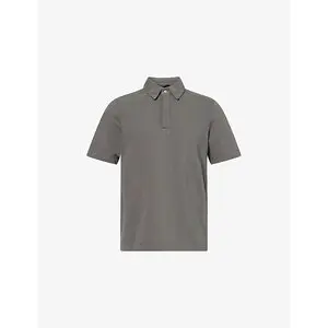 7 For All Mankind Regular-fit Short-sleeve Cotton Polo Shirt