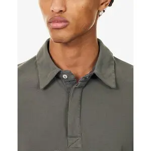 7 For All Mankind Regular-fit Short-sleeve Cotton Polo Shirt