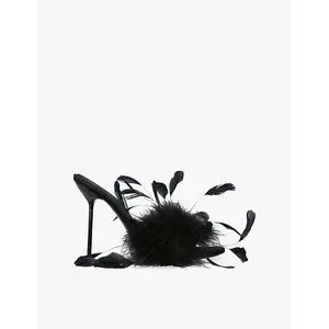 Feathered Shoes For Women