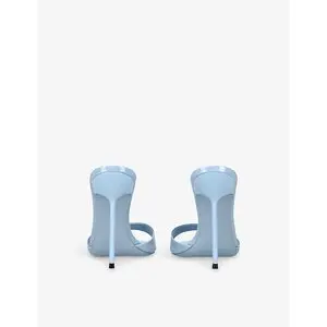Paris Texas Lidia 105 Patent-leather Mules - Blue