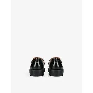 MAISON MARGIELA Décortiqué Leather Loafers - Black