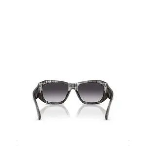 Chanel Rectangle-frame Sunglasses - Black