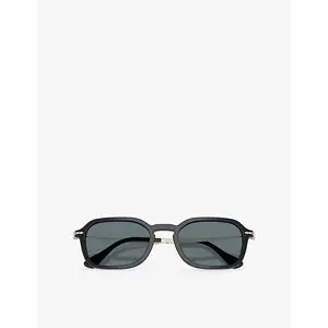 Persol Po3381s Square Frame Sunglasses - Black