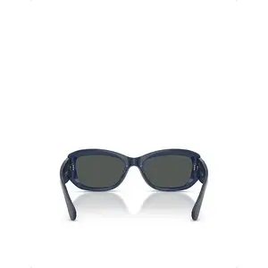 Chanel Ch5493 Rectangle Sunglasses - Blue