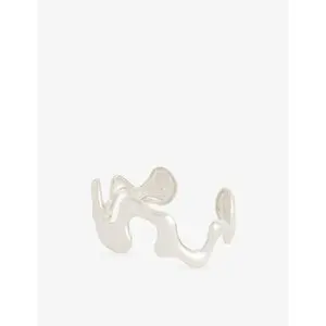 STEFF ELEOFF Thick Drip Bangle - Silver