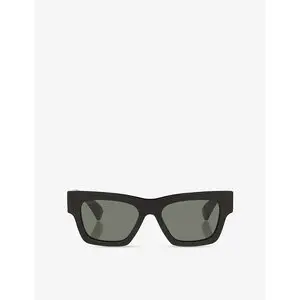 Gucci GG1835S Square-Frame Sunglasses Black