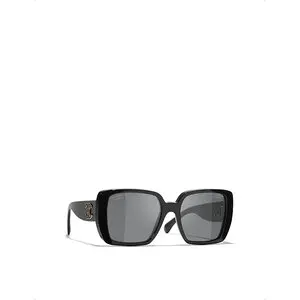 Chanel Ch5541 Polarised Square Sunglasses
