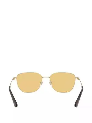 Burberry Square-frame Sunglasses - Gold