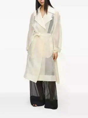 Karl Lagerfeld Organza Trench Coat