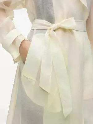 Karl Lagerfeld Organza Trench Coat