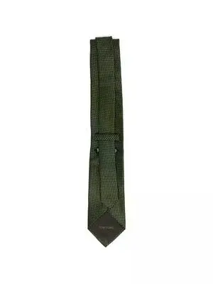 TOM FORD Jacquard Neck Tie - Green