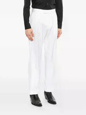 TOM FORD Pleated Trousers - White
