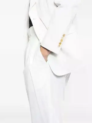 TOM FORD Pleated Trousers - White