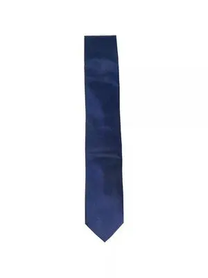 TOM FORD Polka-Dot Neck Tie Blue