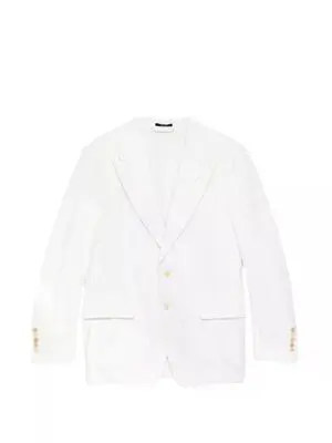TOM FORD Single-breasted Blazer - White
