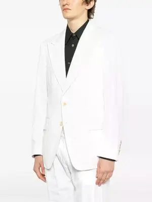 TOM FORD Single-breasted Blazer - White