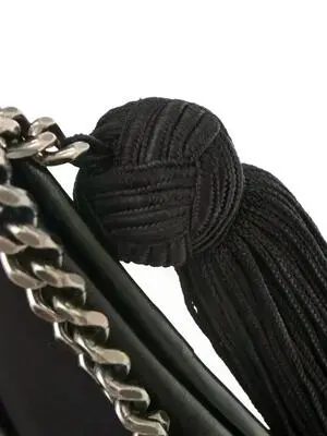 Saint Laurent 2018 Love Heart Leather Shoulder Bag - Black