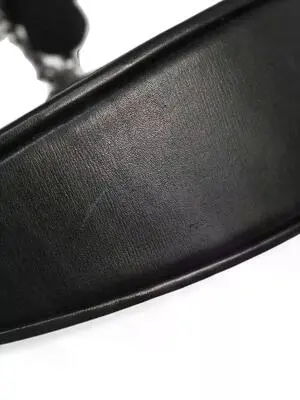 Saint Laurent 2018 Love Heart Leather Shoulder Bag - Black