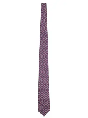 FERRAGAMO Silk Neck Tie Multicolour