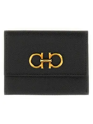 FERRAGAMO Card Holder Hooks - Black