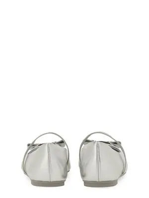 FERRAGAMO Ballet Flats - Silver