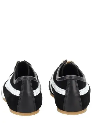 Dries Van Noten Suede Lace Up Sneakers - Black