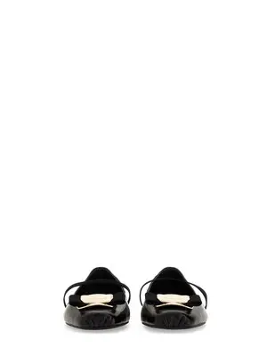 FERRAGAMO Dancer Zina Ballerinas - Black