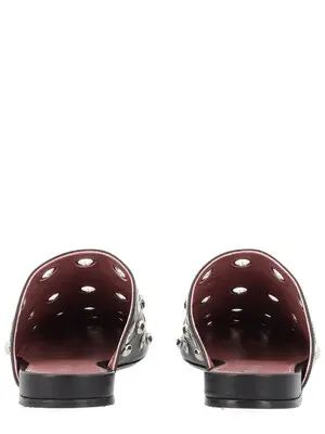 Premiata Leather Studded Slippers