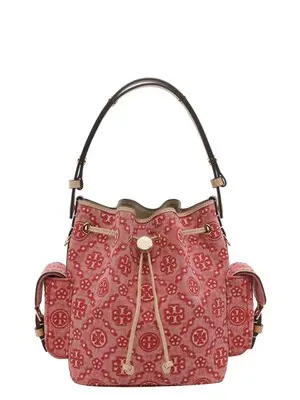 Tory Burch T-monogram Bag - Red