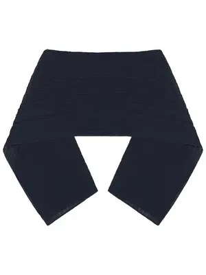 Issey Miyake Madame-t June" Stole - Black