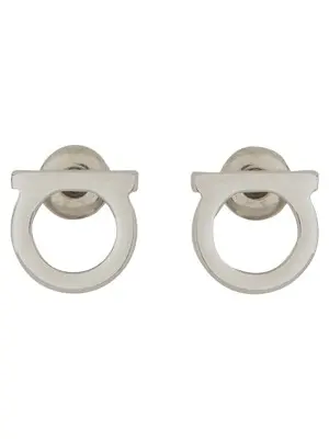 FERRAGAMO Hook Earrings - Silver