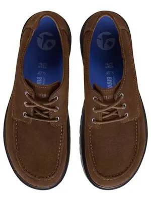 BIRKENSTOCK Highwood Moc Lace Up Loafers - Brown