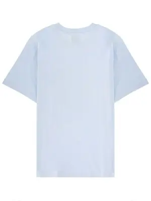 Casablanca T-shirt With Print - Azure