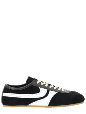 Dries Van Noten Suede Sneaker - Black
