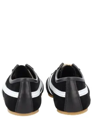 Dries Van Noten Low-top Suede Sneakers - Black